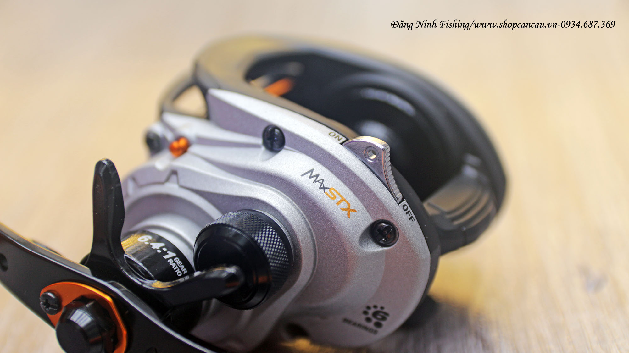 Máy câu ngang Abu Garcia Max STX - MAX4STX - 2021